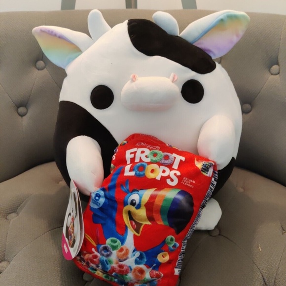 Snackles | Toys | Zuru Snackles Froot Loops Cow Daisy 4 Plush Super ...